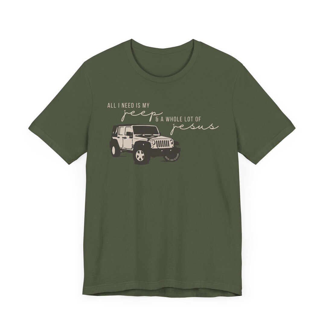 Jeeps & Jesus Tee - Etsy