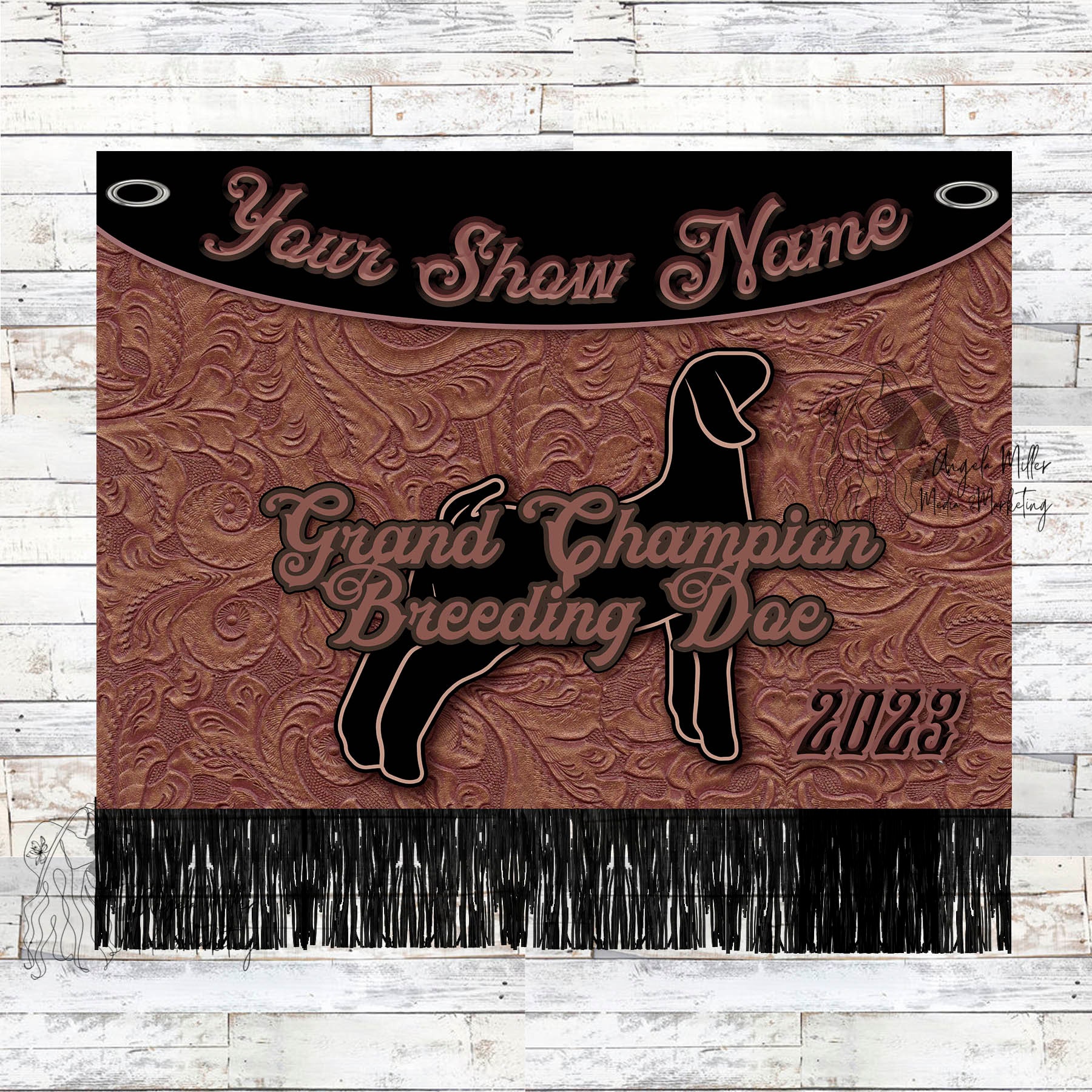 Livestock Grand Champion Showmanship Award Banner. County Fair. Jackpot ...