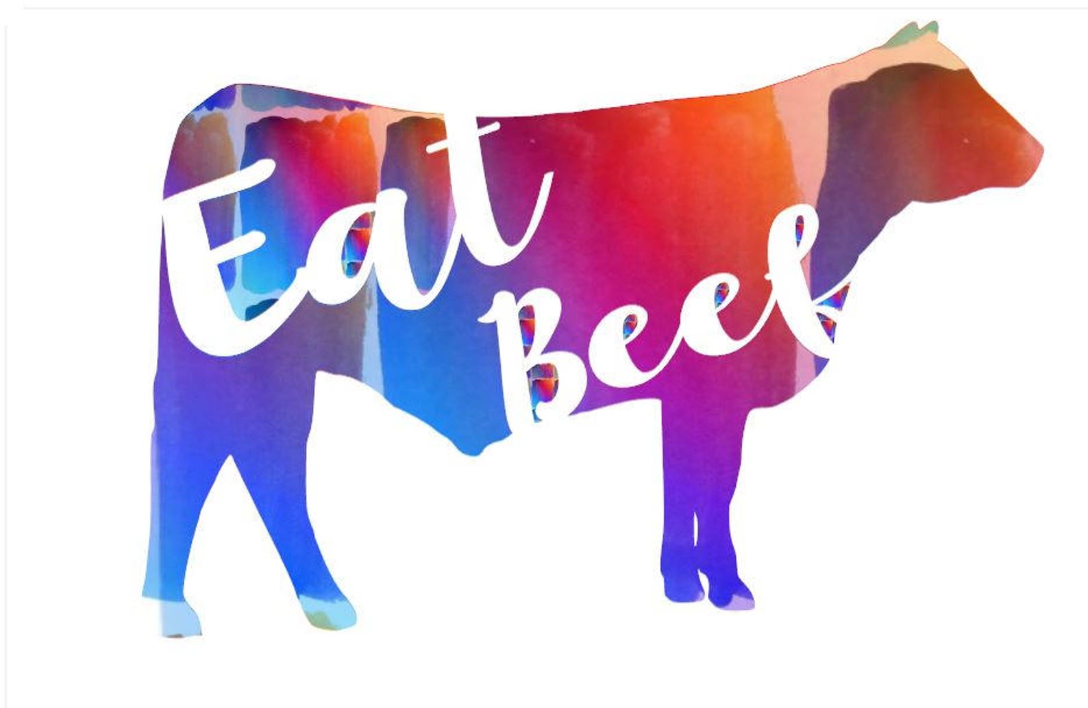 Eat Beef. Digital Download. Beef It's What's for Dinner. Steer. FFA. 4 ...
