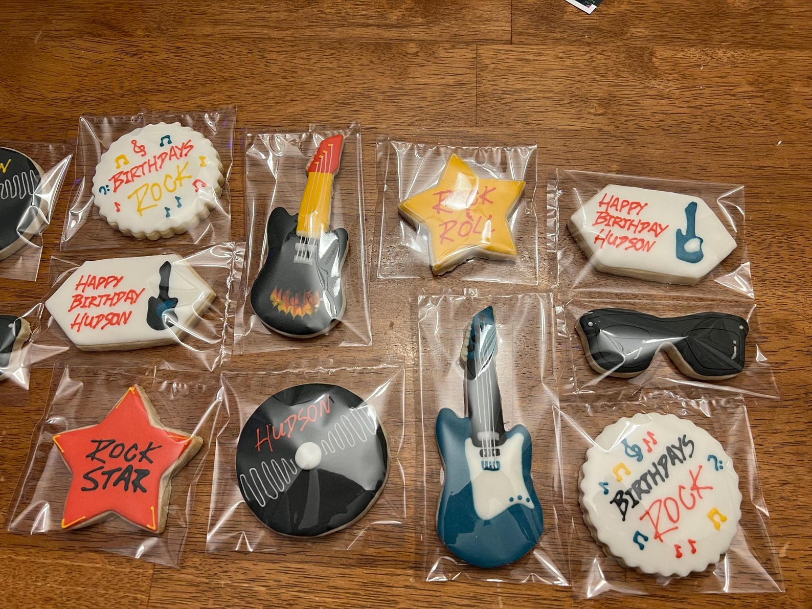 Rock and Roll Guitar Decorated Sugar Cookies - Etsy