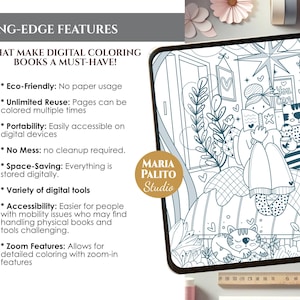 PROCREATE BUNDLE 30 Procreate Brushes + M040 Digital Coloring Book ...