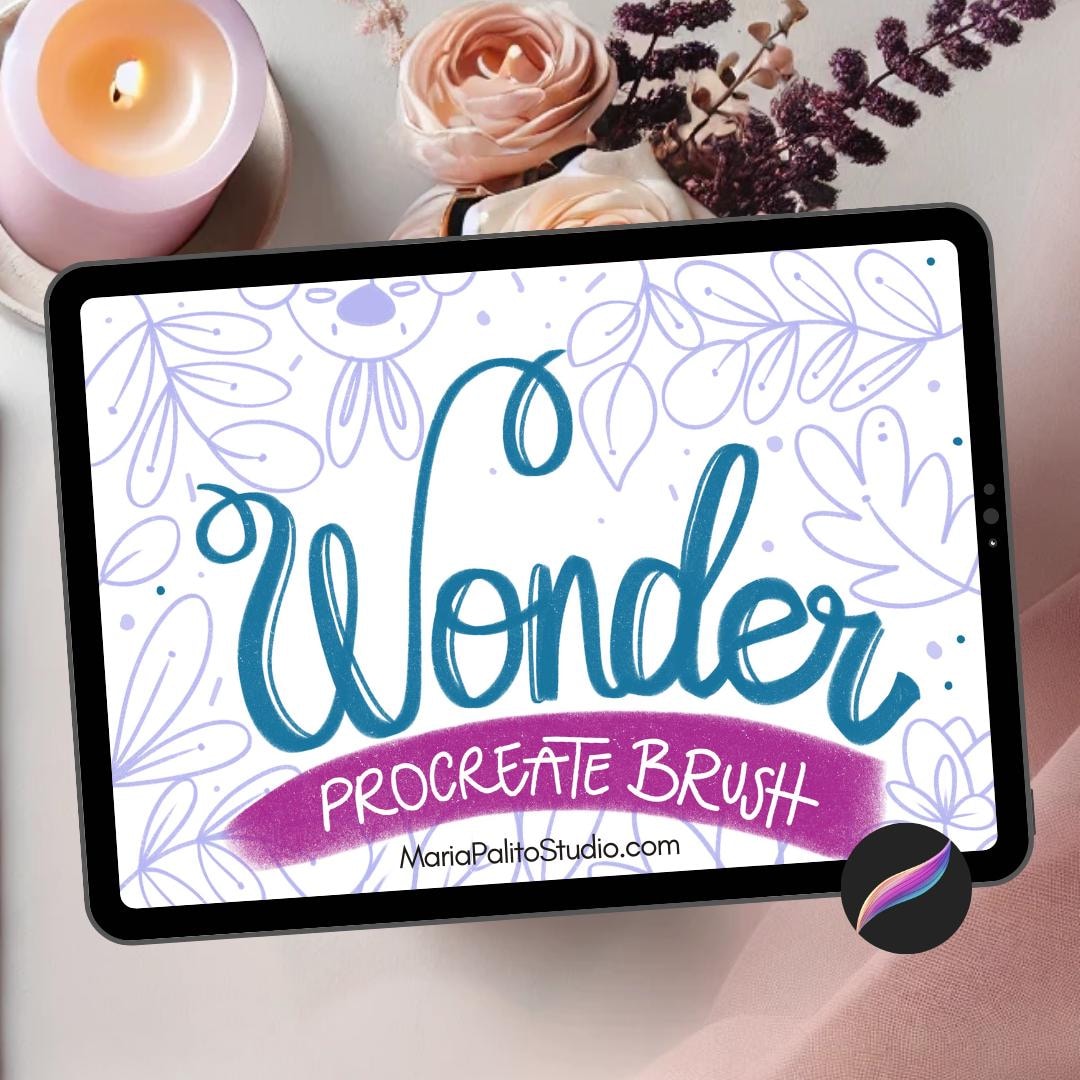 Pencil Procreate Brush "wonder" Texture Brush, Procreate Pencil HB Brush for Drawing and ...