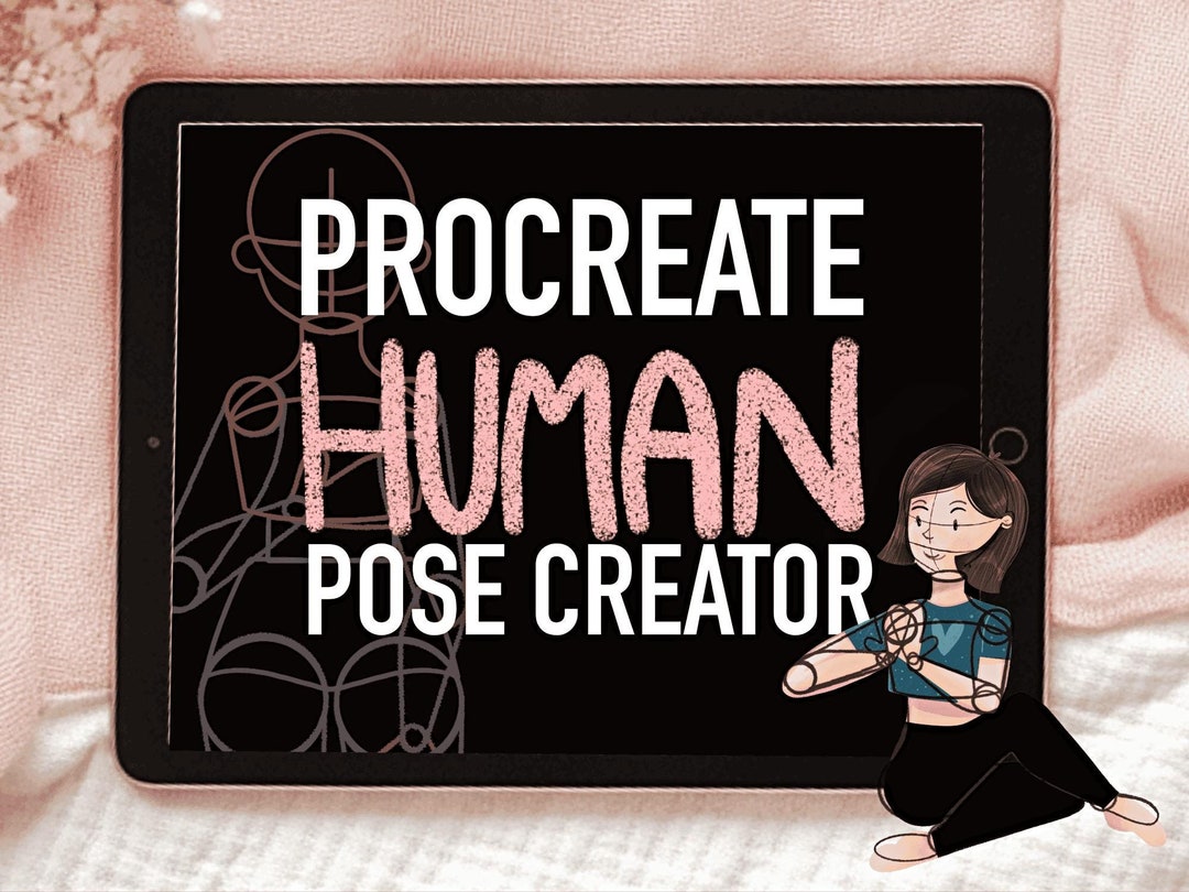 Human Body Procreate CREATOR Drawing Tool: Pose & Proportion Creator ...