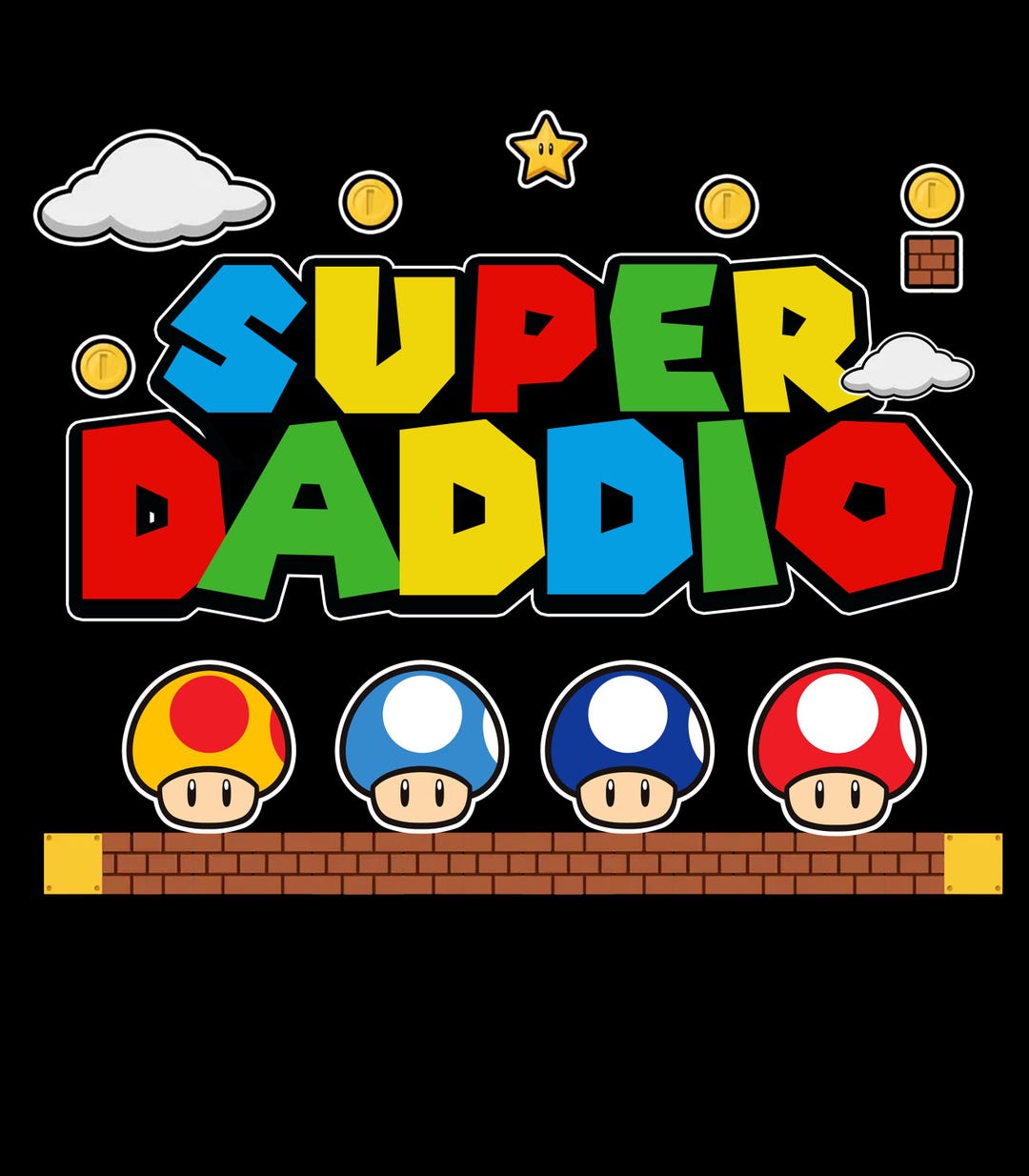 Personalized Super Daddio Png, Daddio PNG, Super Mommio PNG, Father's ...