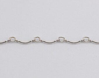 Curved Bar Chain | Etsy