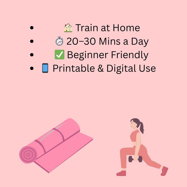 30 Day Bodyweight Workout Plan PDF | No Equipment Fitness Calendar ...