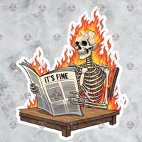 Happy Camper PNG, Grim Reaper, Camper Png, Snarky Skeleton Png, Camp ...