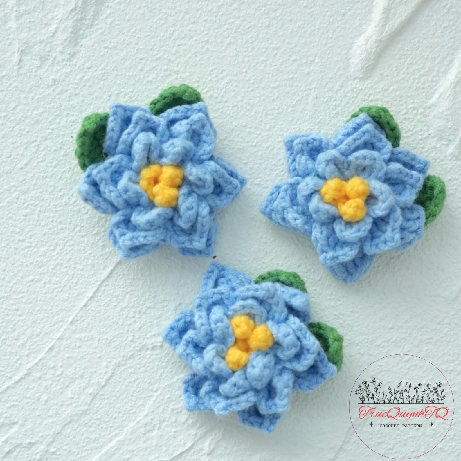 Crochet Flower Curtain Pattern - PDF Tutorial | Floral Hanging Garland ...
