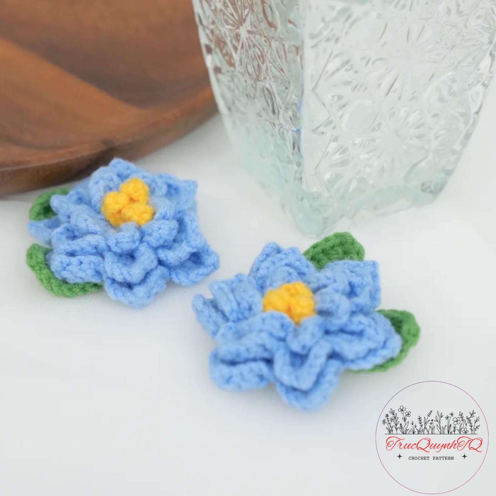 Crochet Flower Curtain Pattern - PDF Tutorial | Floral Hanging Garland ...