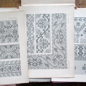 1882 Old German Embroidery Patterns 1st Portfolio by Julius Lessing ...