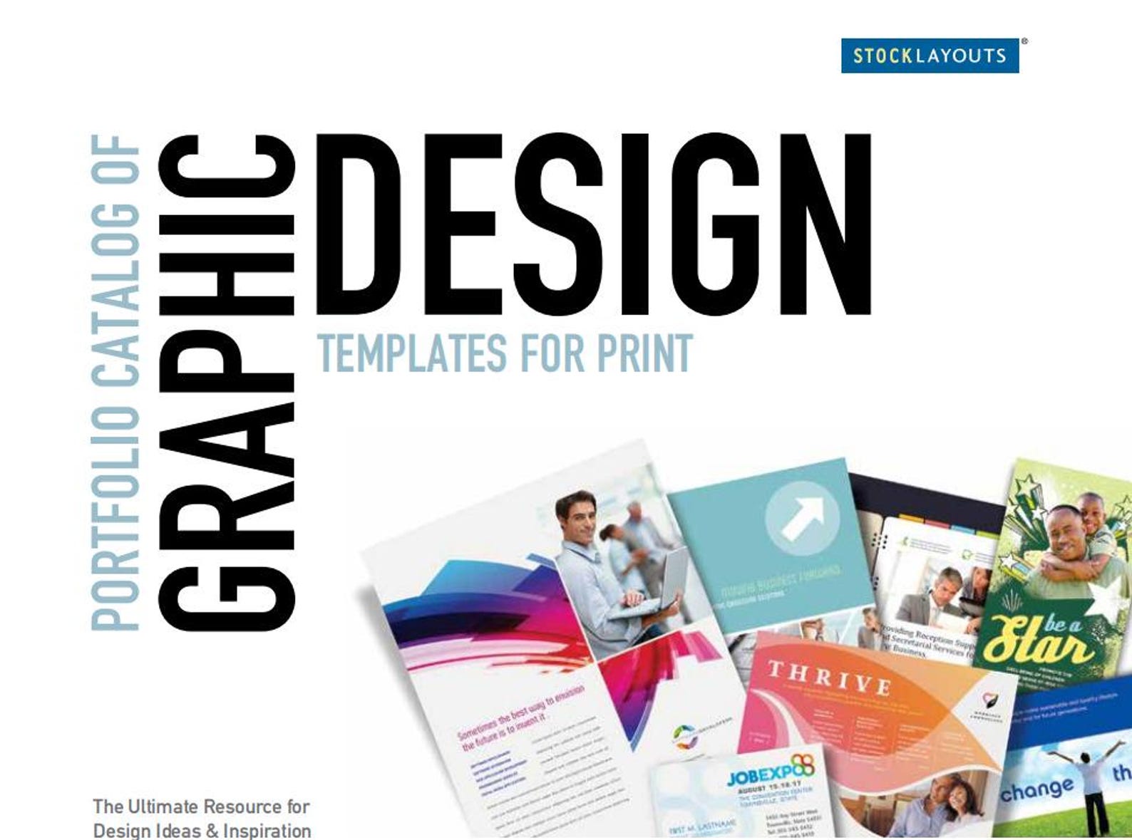 Modern Graphic Design Portfolio Catalog Template | Editable Indesign ...