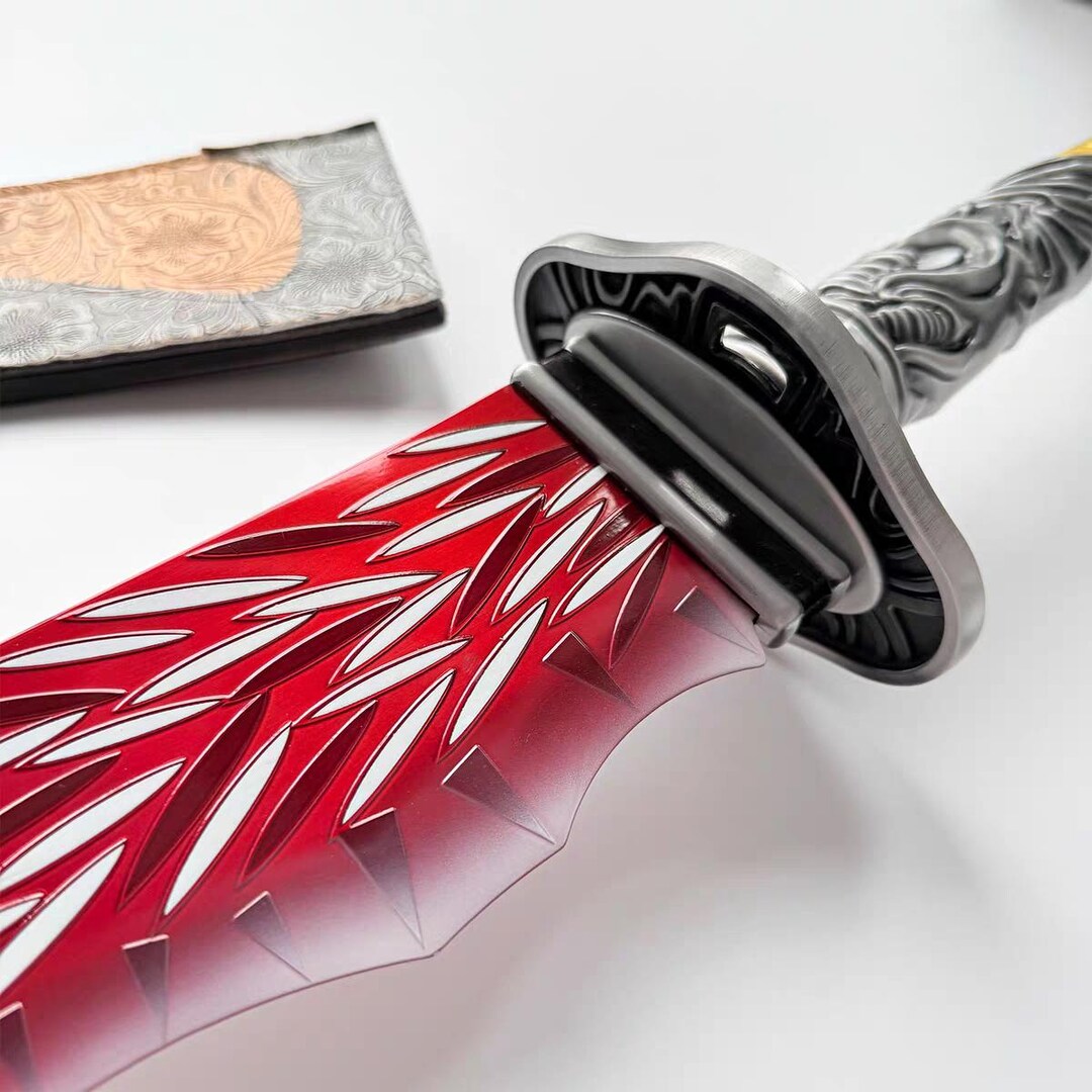 Handcrafted 1:1 Real Metal Dragon-hunter's Great Katana by Bloodborne ...