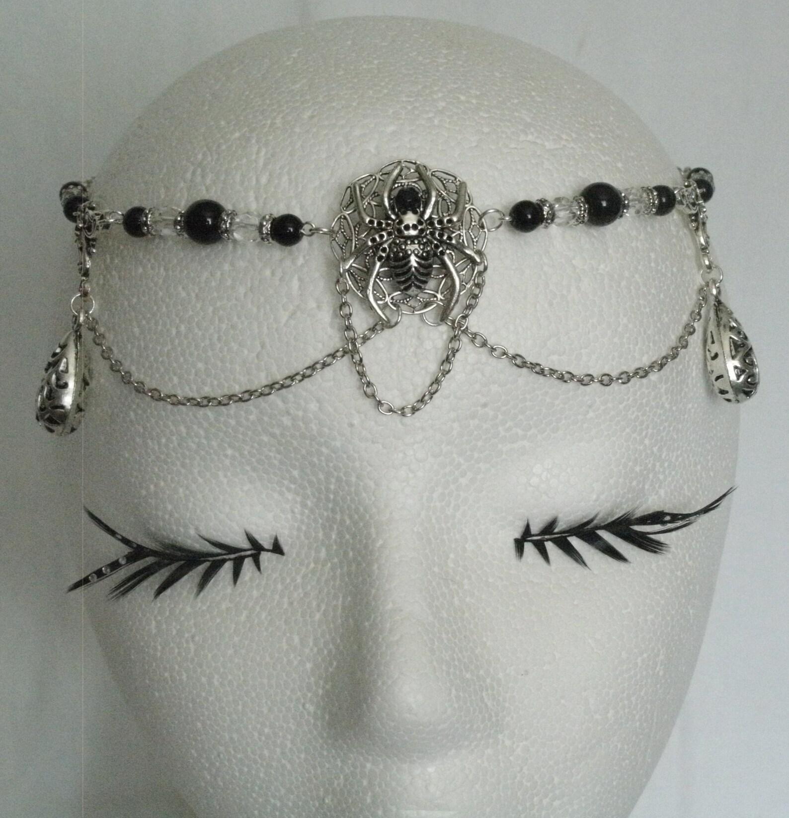 Spider Circlet Gothic Jewelry Pagan Jewelry Wiccan Jewelry Halloween ...