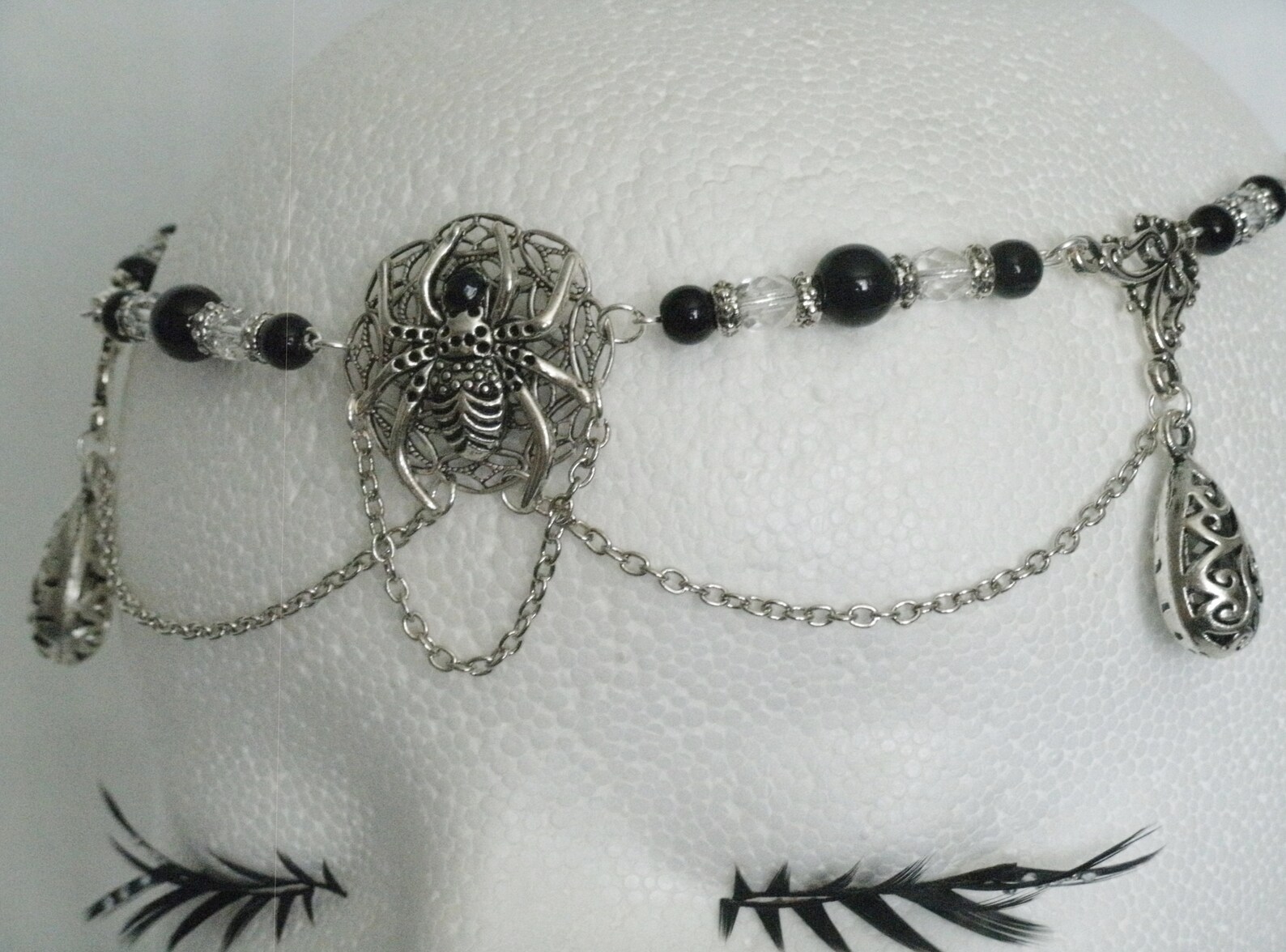 Spider Circlet Gothic Jewelry Pagan Jewelry Wiccan Jewelry Halloween ...