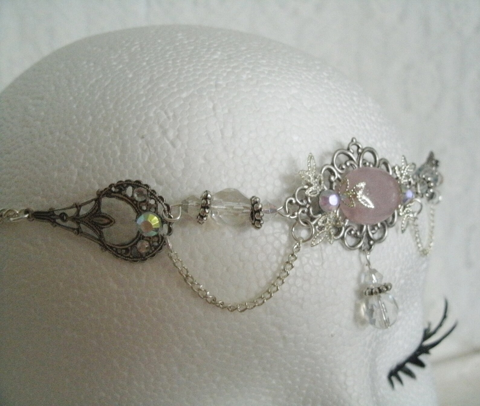 Rose Quartz Circlet Wiccan Jewelry Pagan Jewelry Witch Jewelry Wicca ...