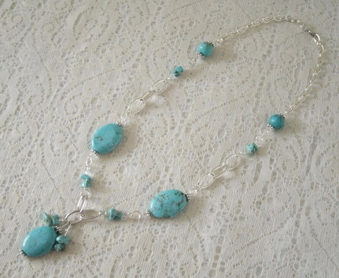 Turquoise Necklace Southwestern Jewelry Southwest Jewelry - Etsy