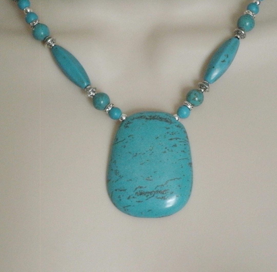 Turquoise Necklace Southwestern Jewelry Southwest Jewelry Turquoise ...