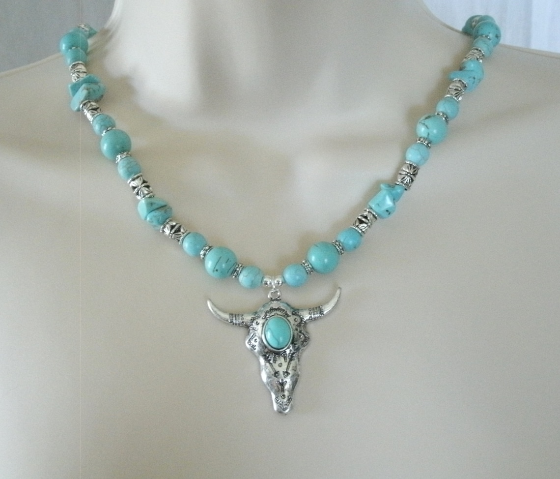 Turquoise Necklace Southwestern Jewelry Southwest Jewelry Turquoise ...