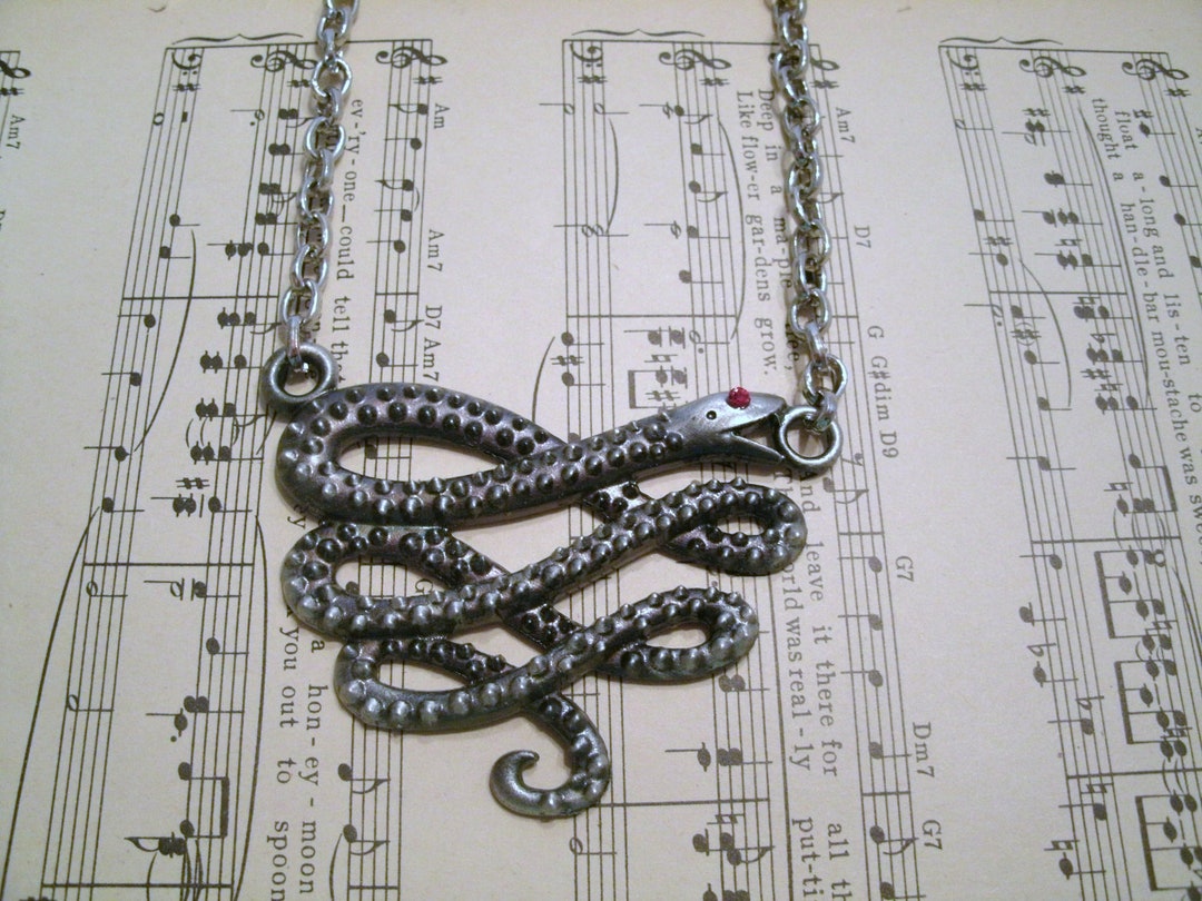 Snake Necklace Wiccan Jewelry Pagan Jewelry Wicca Jewelry Witch ...