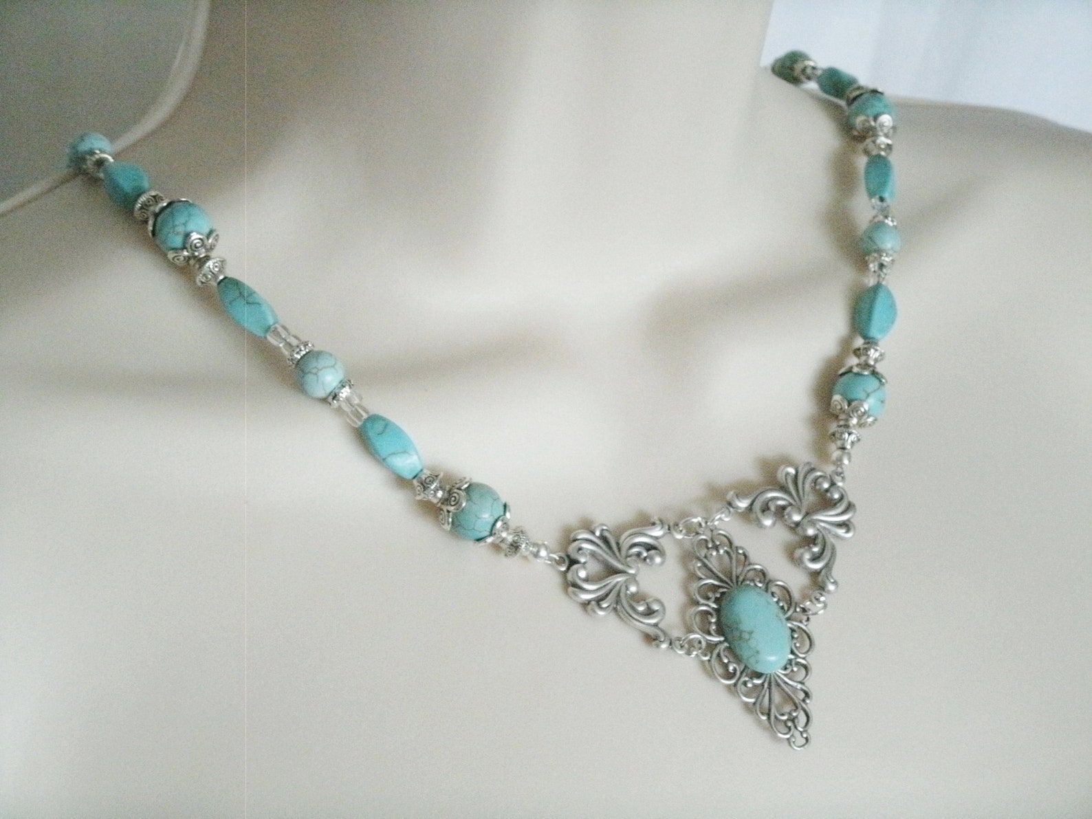 Turquoise Necklace Southwestern Jewelry Southwest Jewelry Turquoise ...