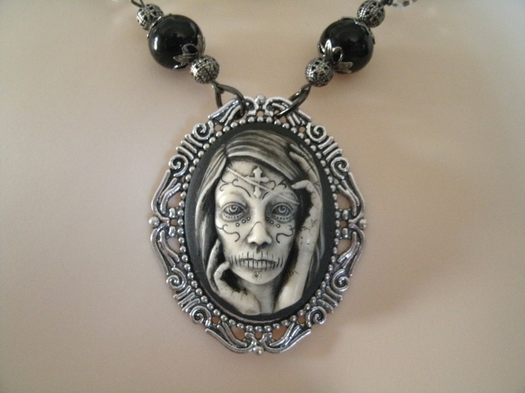 Gothic Necklace Gothic Jewelry Goth Jewelry Vampire Jewelry Steampunk ...