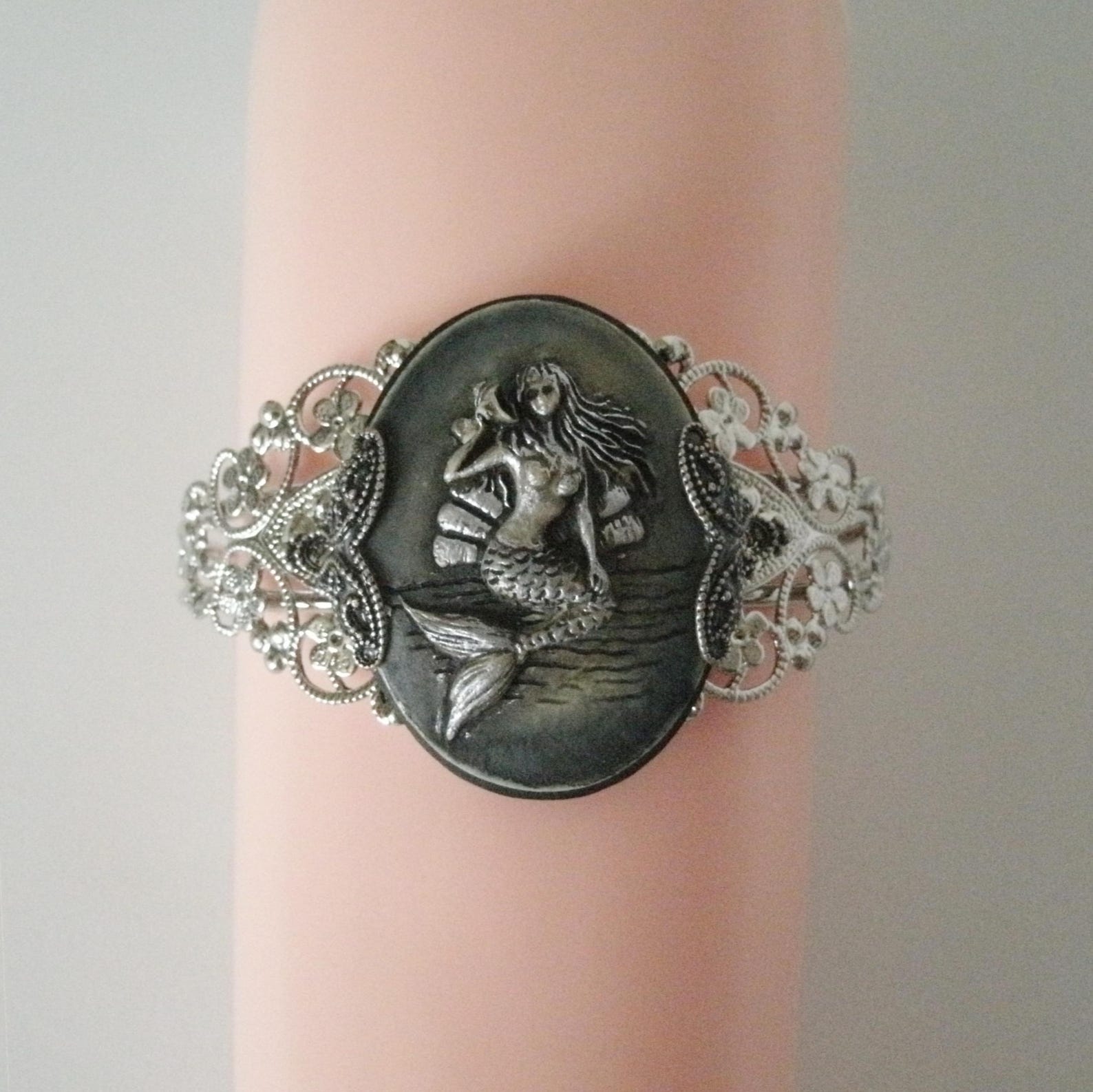 Mermaid Cuff Bracelet Mermaid Jewelry Boho Jewelry Bohemian Jewelry ...