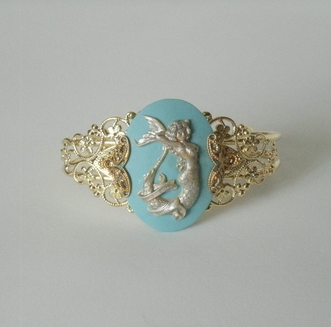 Mermaid Cuff Bracelet Mermaid Jewelry Boho Jewelry Bohemian Jewelry ...