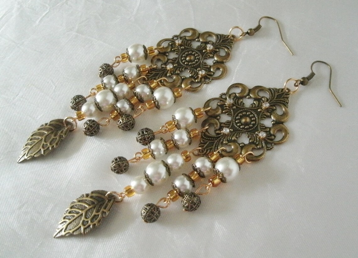 Medieval Earrings Medieval Jewelry Renaissance Jewelry - Etsy