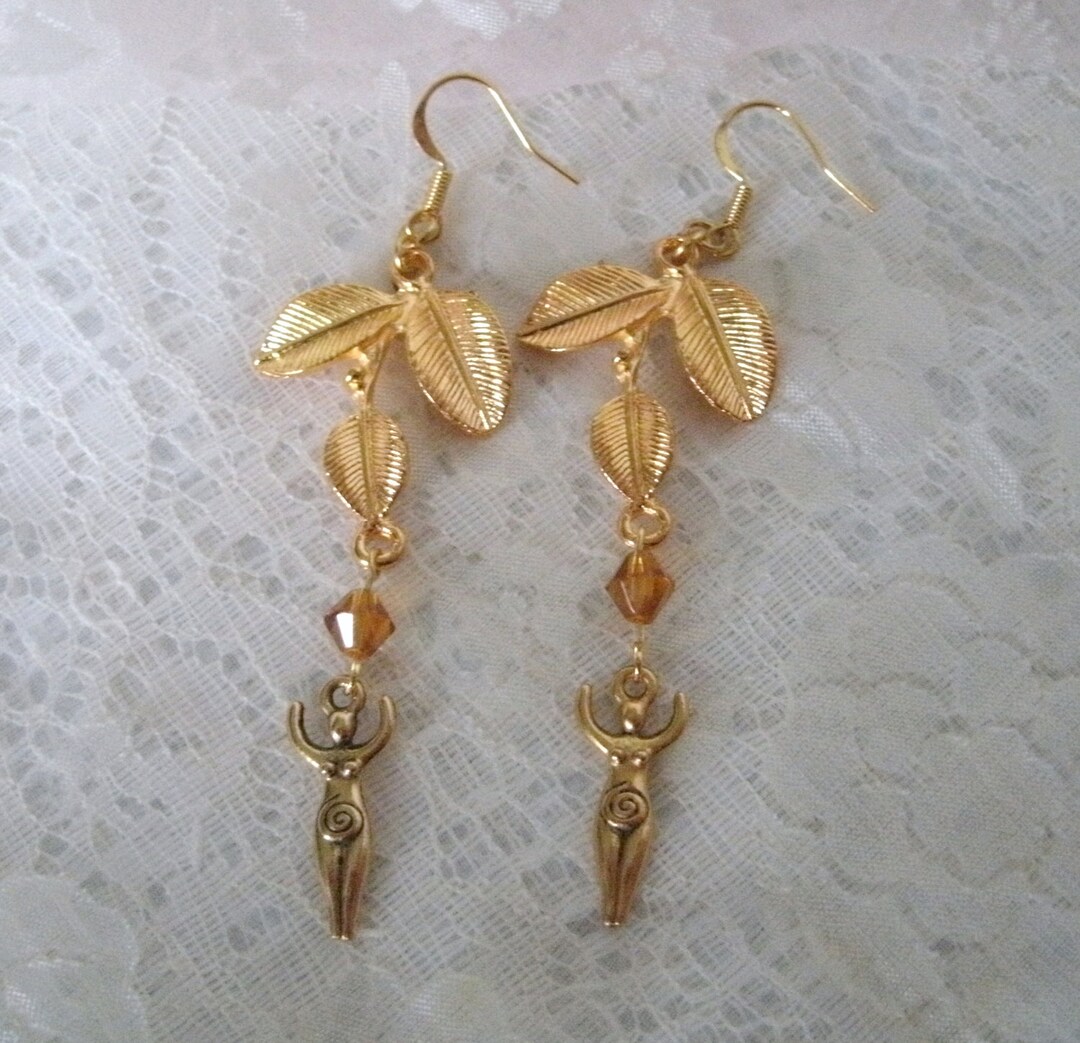 Goddess Earrings Wiccan Jewelry Pagan Jewelry Wicca Jewelry Goddess ...
