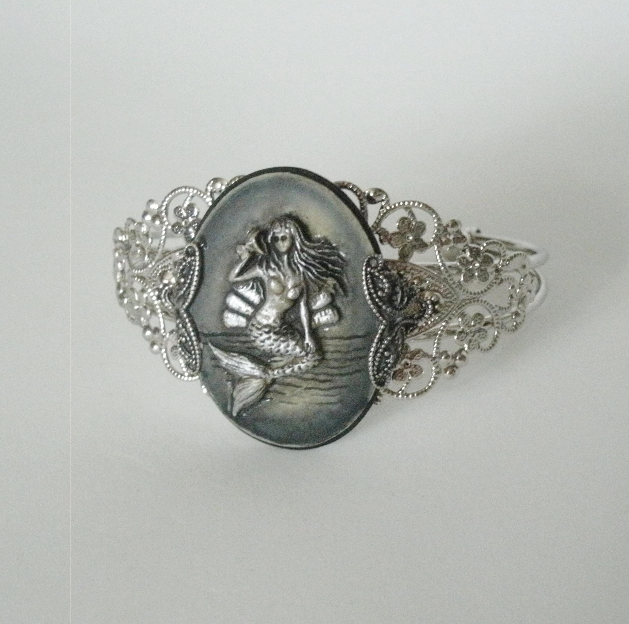 Mermaid Cuff Bracelet Mermaid Jewelry Boho Jewelry Bohemian Jewelry ...