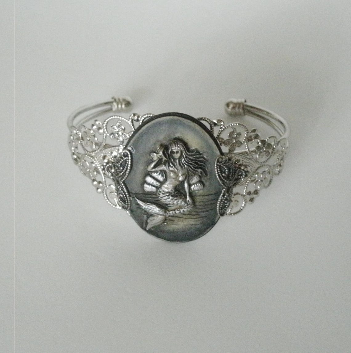 Mermaid Cuff Bracelet Mermaid Jewelry Boho Jewelry Bohemian Jewelry ...