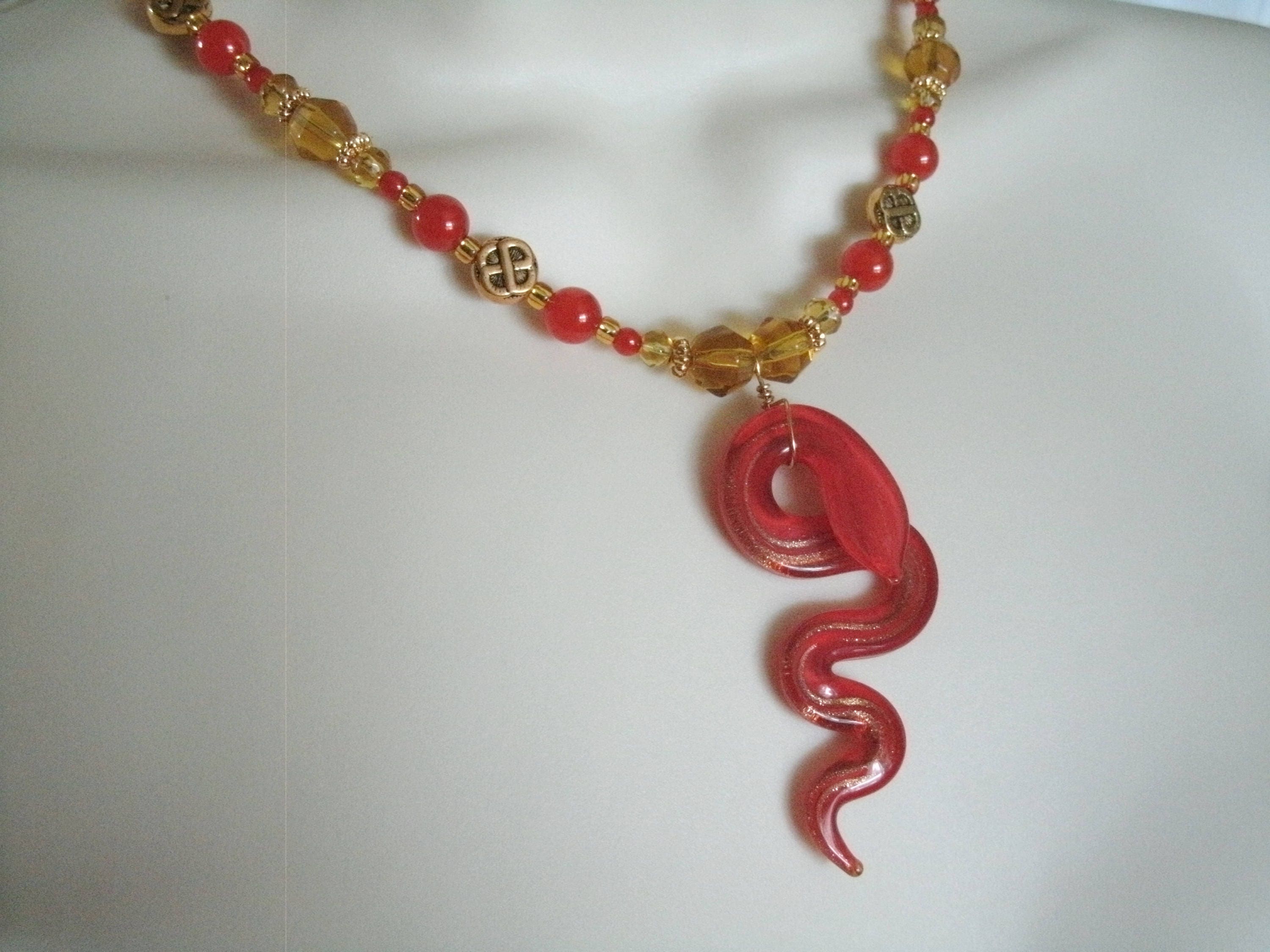 Irish Pict Snake Necklace celtic jewelry wiccan jewelry pagan | Etsy