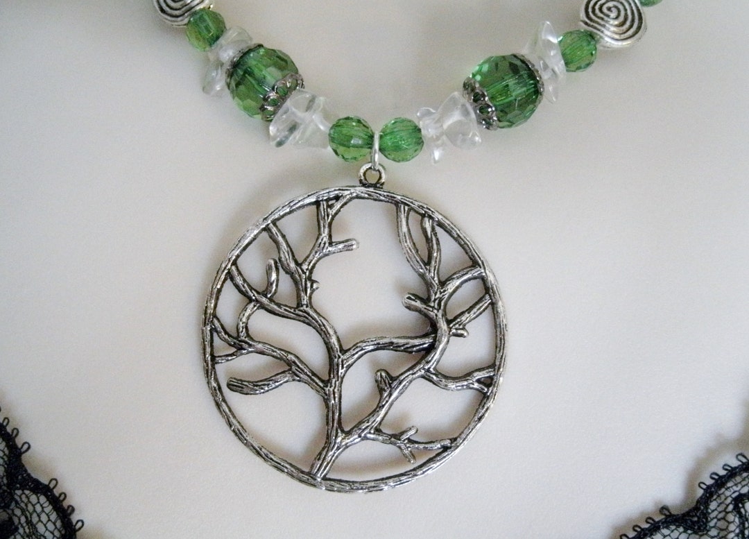 Tree of Life Necklace Wiccan Jewelry Pagan Jewelry Wicca Priestess ...