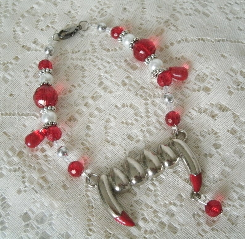 Vampire Bracelet Vampire Jewelry Gothic Jewelry Goth Jewelry - Etsy