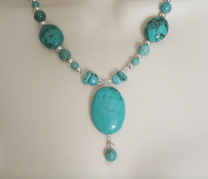 Turquoise Necklace Southwestern Jewelry Southwest Jewelry Turquoise ...
