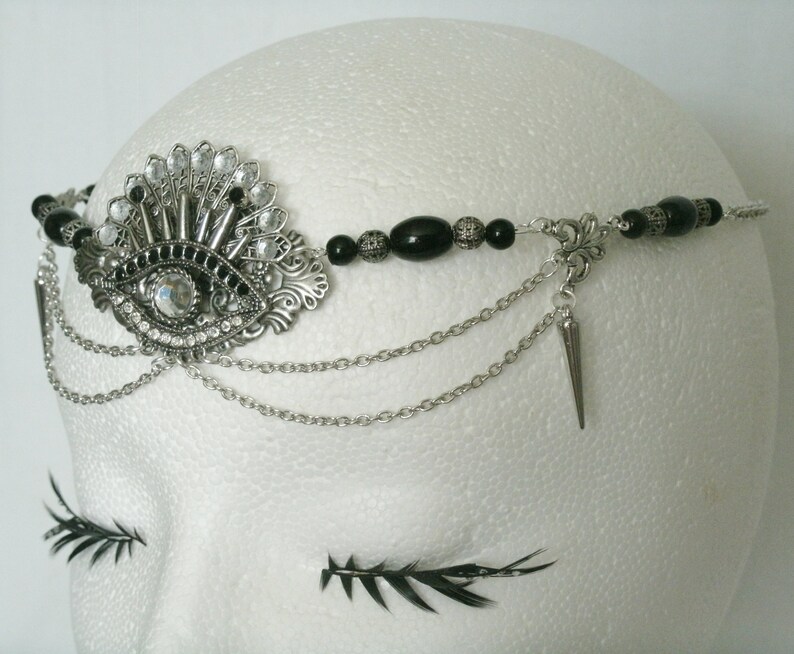 Chakra Eye Circlet Wiccan Jewelry Pagan Jewelry Witch Jewelry Wicca ...