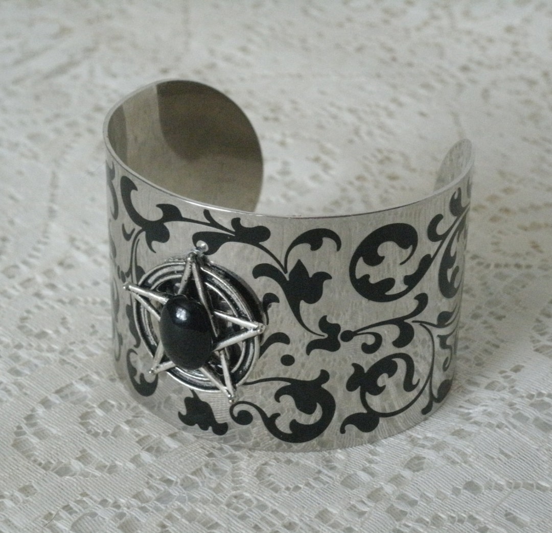 Magical Vine Pentacle Bracelet Wiccan Jewelry Pagan Jewelry Wicca ...