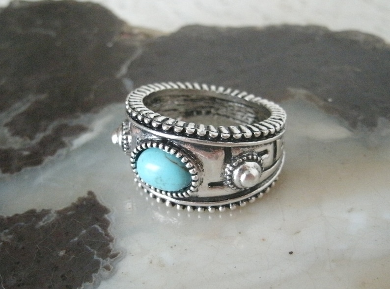 Turquoise Ring Southwestern Jewelry Southwest Jewelry Turquoise Jewelry ...