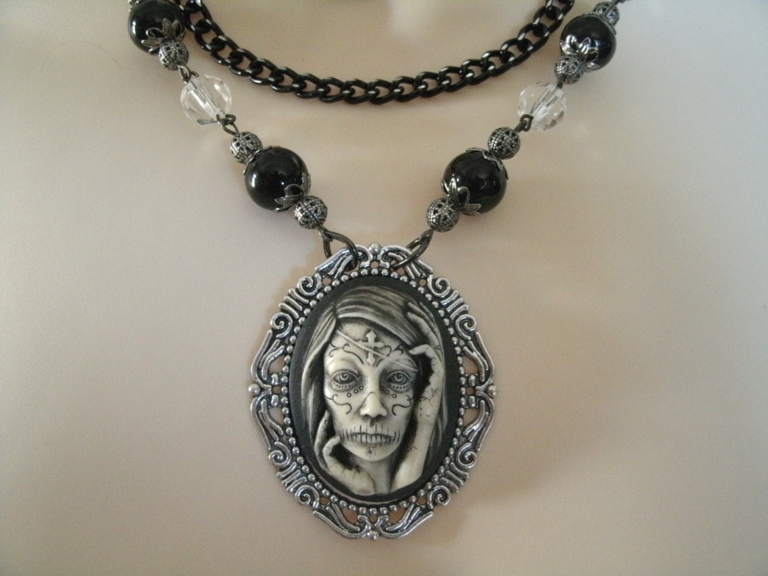 Gothic Necklace gothic jewelry goth jewelry vampire jewelry | Etsy