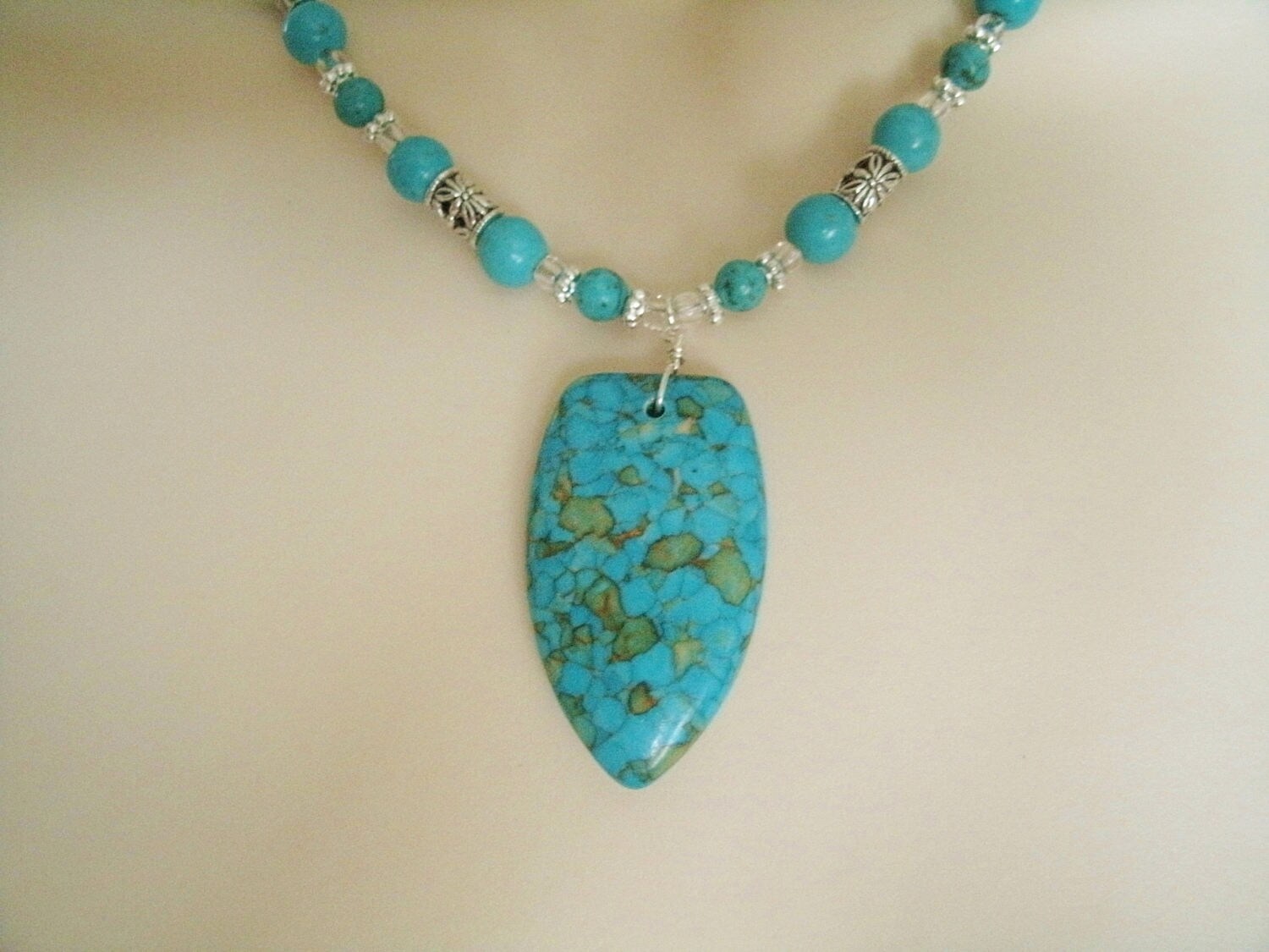 Turquoise Necklace Southwestern Jewelry Southwest Jewelry | Etsy