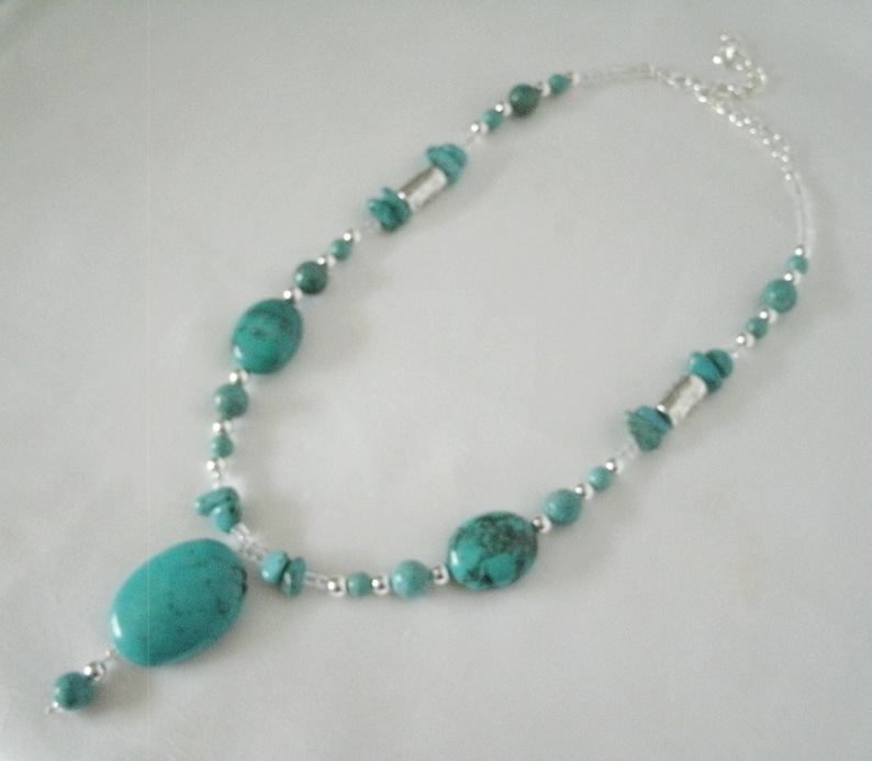 Turquoise Necklace Southwestern Jewelry Southwest Jewelry - Etsy