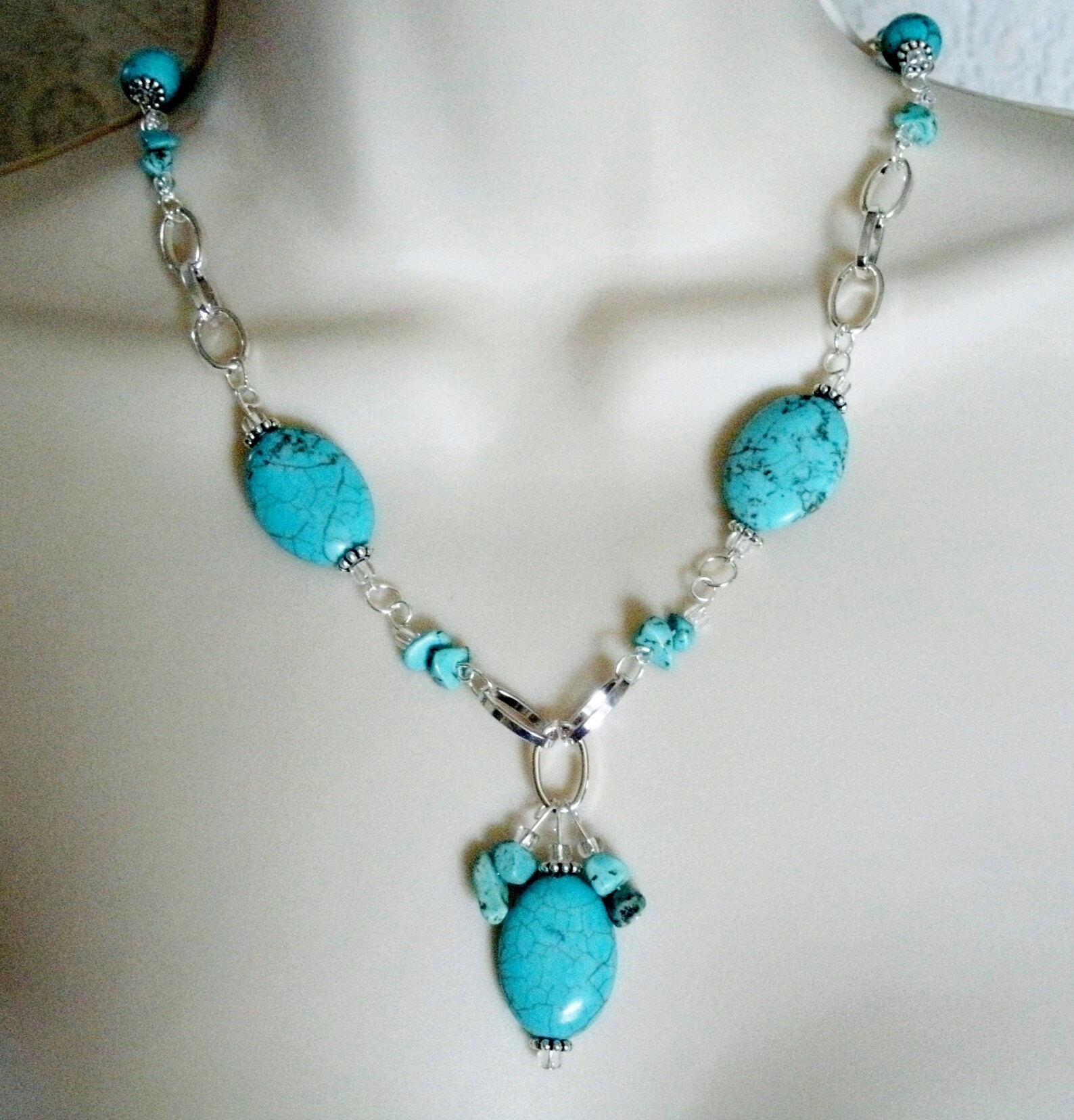 Turquoise Necklace Southwestern Jewelry Southwest Jewelry Turquoise ...