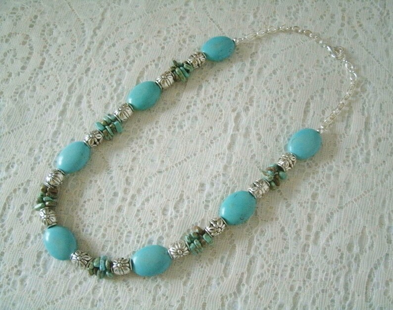 Turquoise Necklace Southwestern Jewelry Southwest Jewelry Turquoise ...