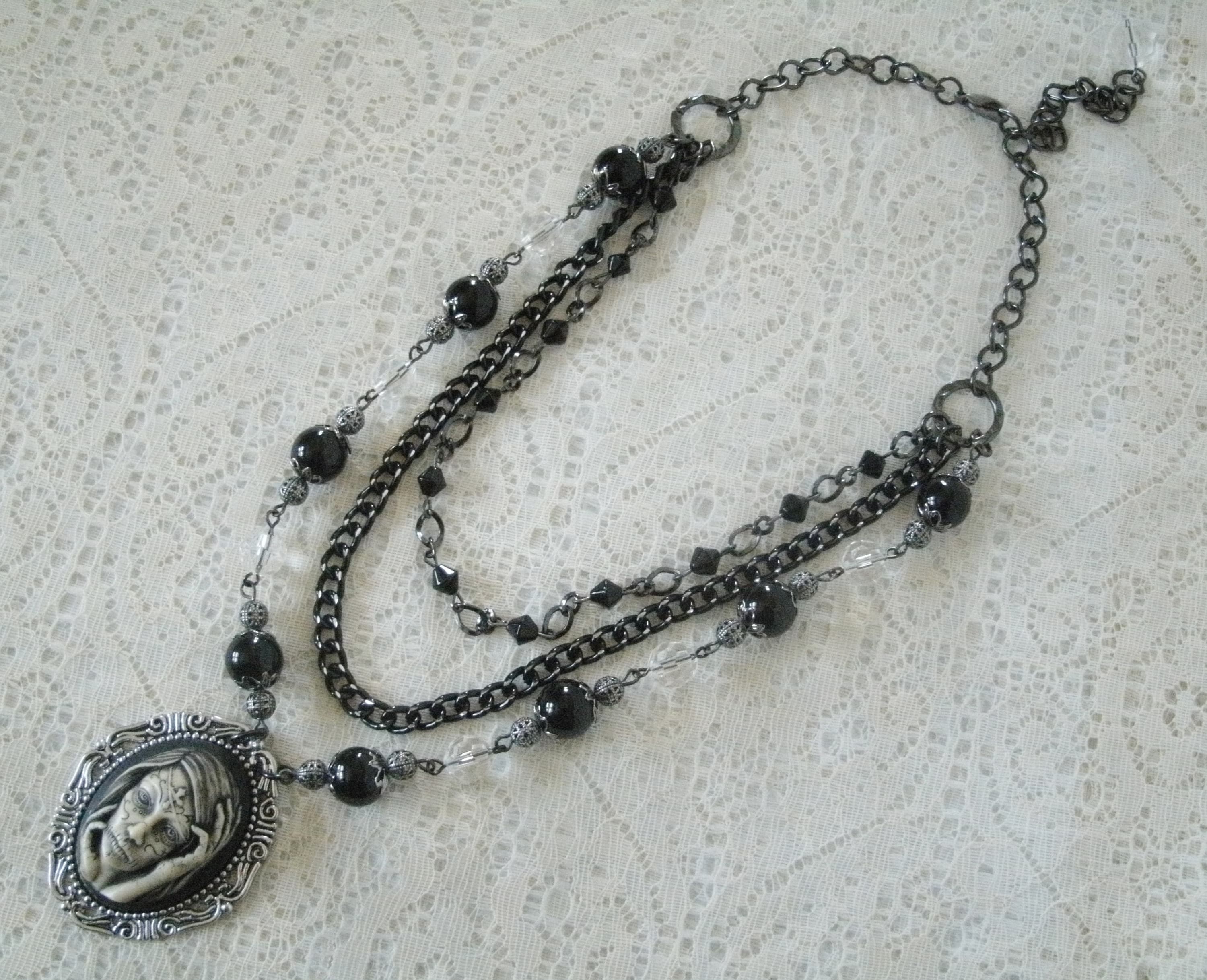 Gothic Necklace gothic jewelry goth jewelry vampire jewelry | Etsy