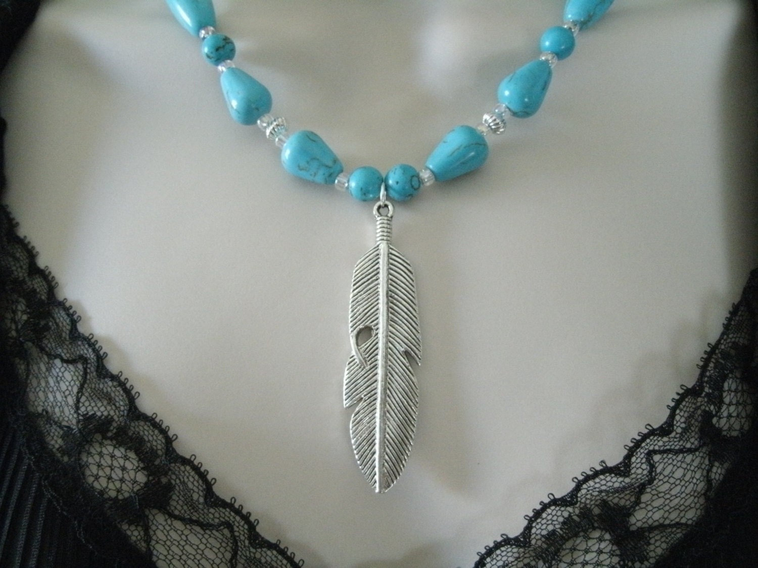 Turquoise Necklace Southwestern Jewelry Southwest Jewelry - Etsy