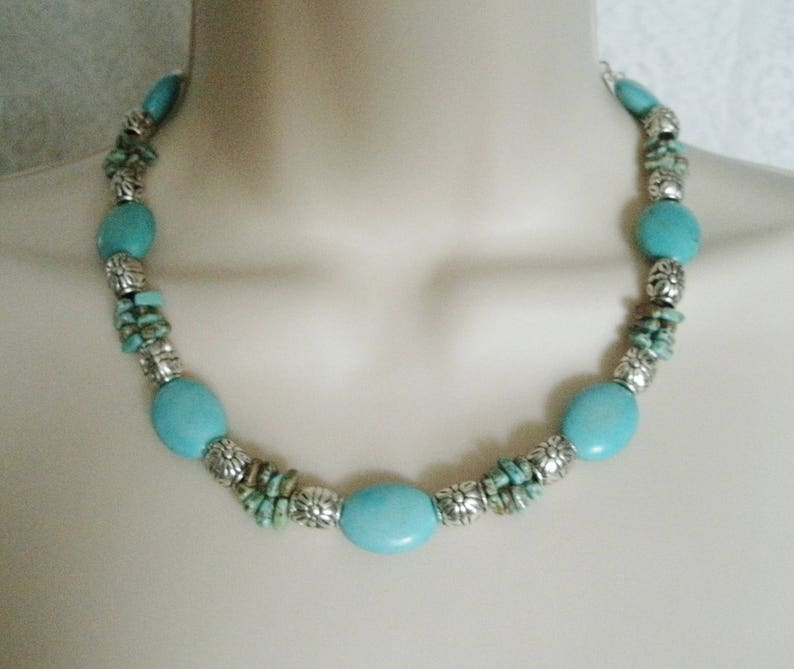 Turquoise Necklace Southwestern Jewelry Southwest Jewelry Turquoise ...