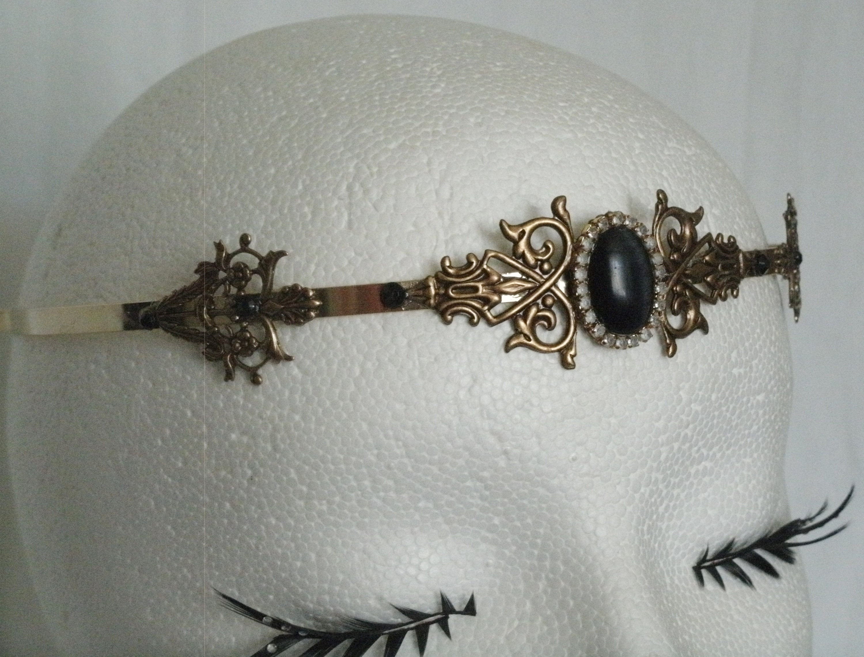 Gothic Circlet Gothic Jewelry Medieval Jewelry Renaissance Jewelry ...