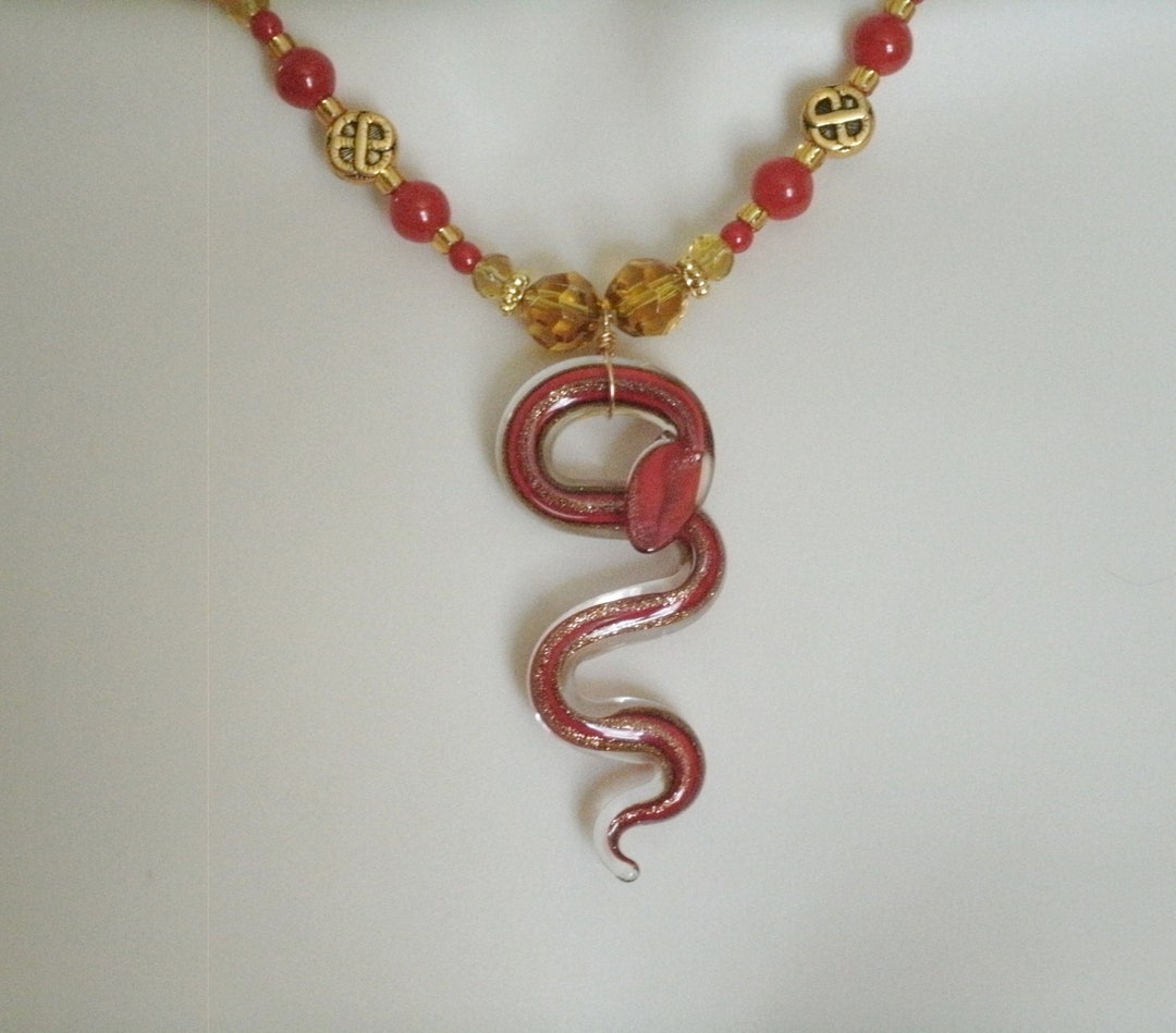 Irish Pict Snake Necklace Celtic Jewelry Wiccan Jewelry Pagan Jewelry ...