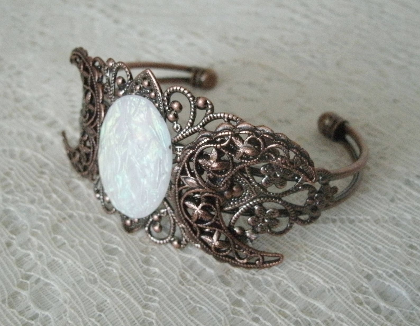 Copper Triple Moon Cuff Bracelet Wiccan Jewelry Pagan Jewelry - Etsy