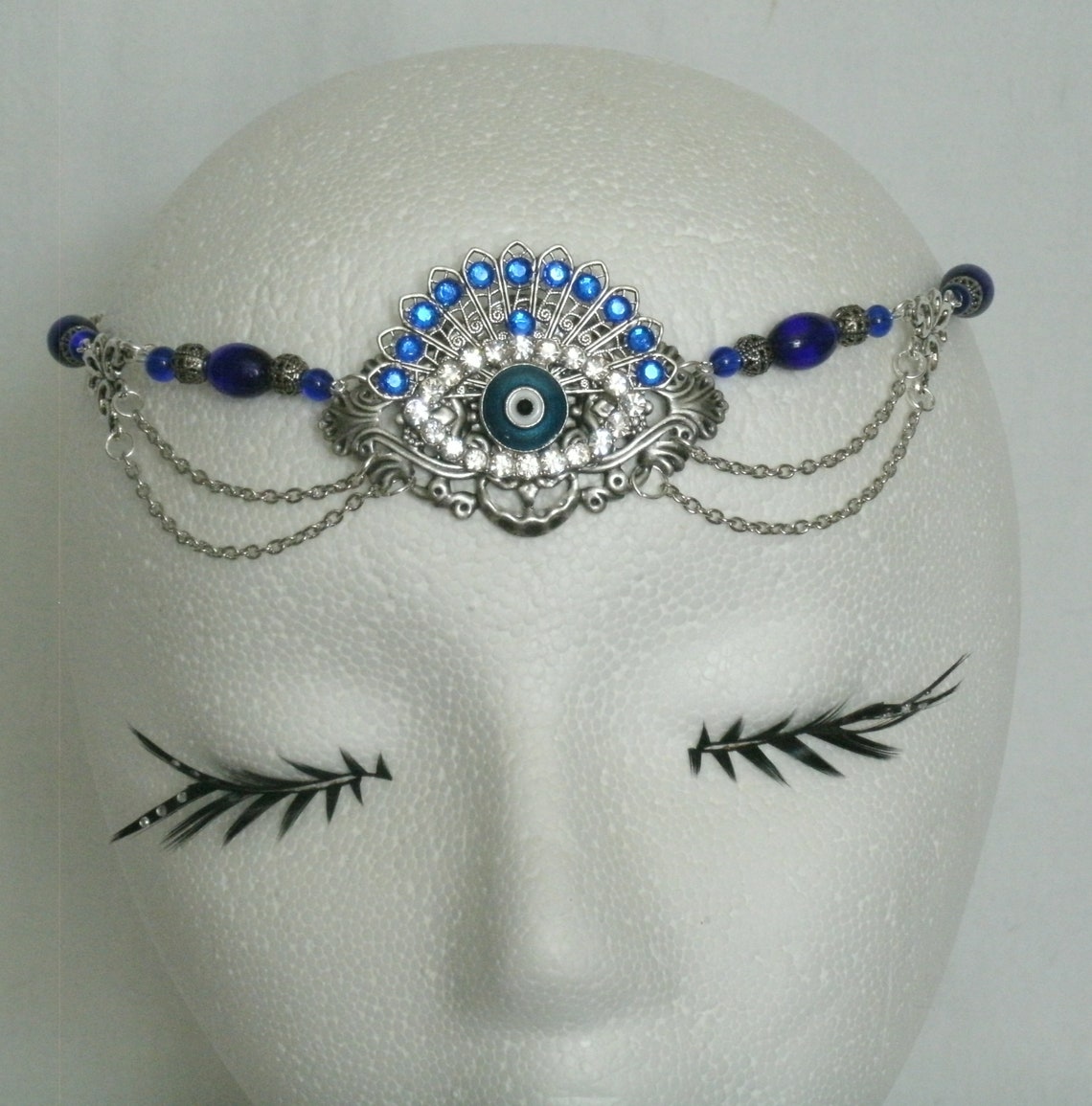 Chakra Eye Circlet Wiccan Jewelry Pagan Jewelry Witch Jewelry - Etsy